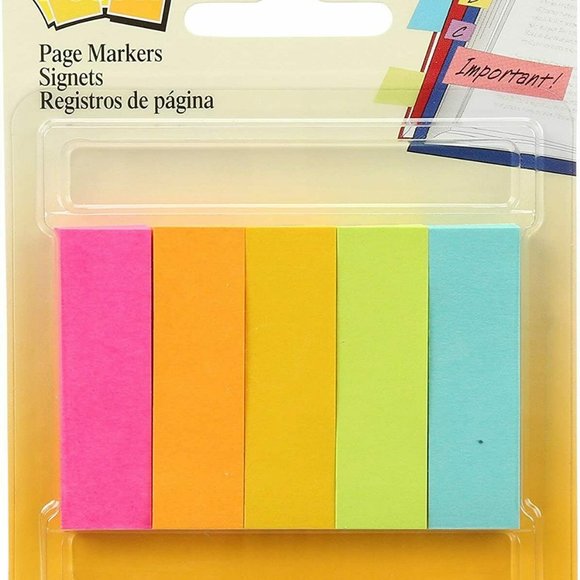 3M | Office | Postit Page Markers 2 In X 1 34 In Assorted | Poshmark